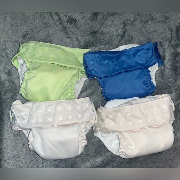 bum genius | Other | 4 Adjustable Cloth Diapers Ecofriendly | Poshmark